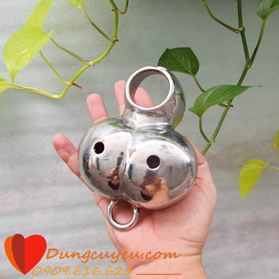 Bọc bìu dái inox giúp bảo vệ tinh hoàn bạn khi tham gia chơi hành dái