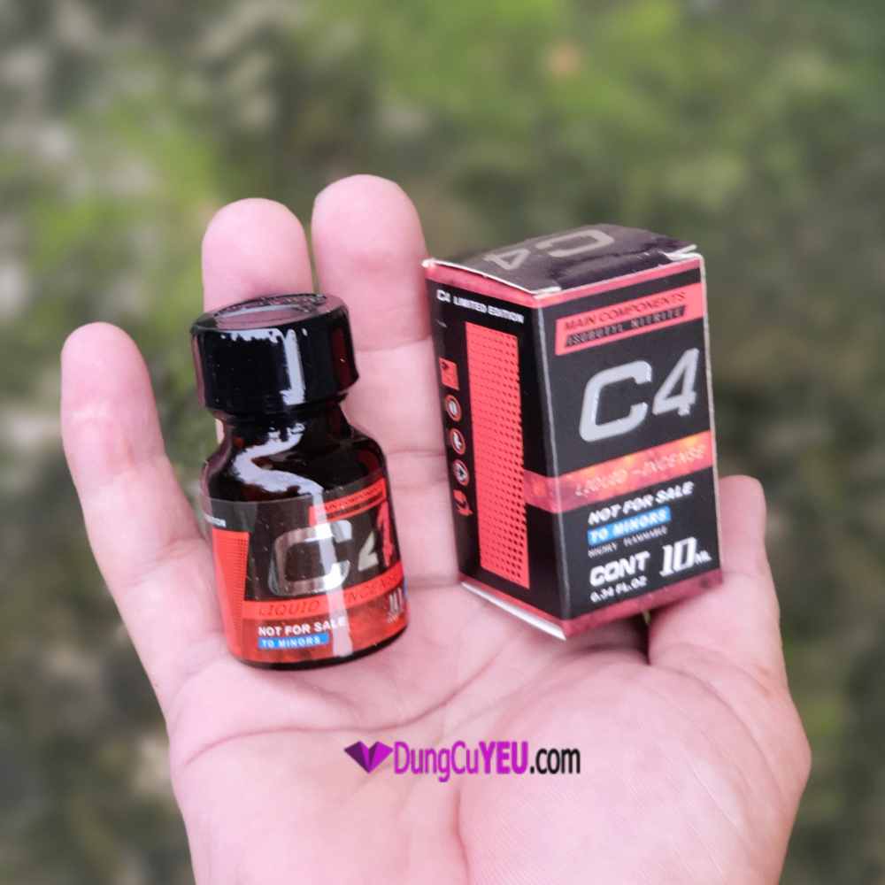Popper C4 chất ngửi kích thích giúp tăng hưng phấn trong buổi tiệc tình